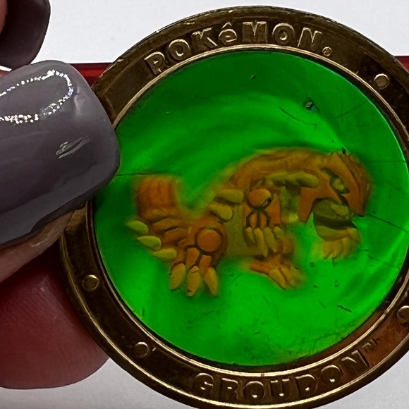 Nintendo | Toys | Ruby Red Nintendo Pokmon Coin | Poshmark